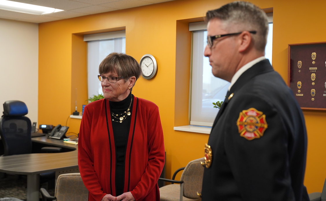 Governor Laura Kelly joined Johnson County Fire District #1 for its ...